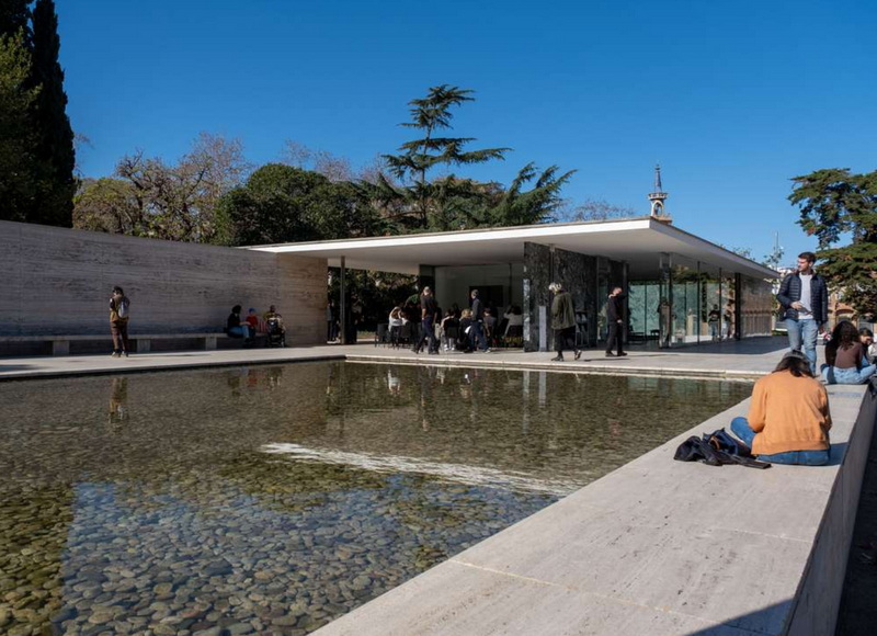 China Buy Barcelona Pavilion Skeleton, Mies Van Der Rohe Structure ...