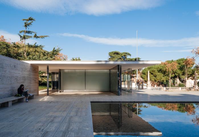 China Buy Barcelona Pavilion Structure, Mies van der Rohe Pavilion ...